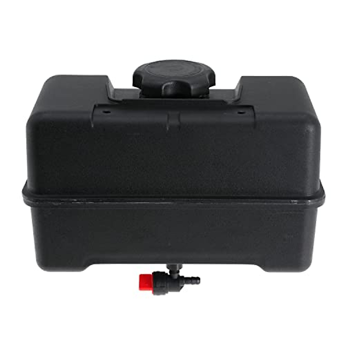 Replacement 691993 Fuel Tank for Briggs and Stratton for Troy-Bilt for Garden Way Chipper Shredder 4-quart Gas Tank with Cap and Shut Off Valve