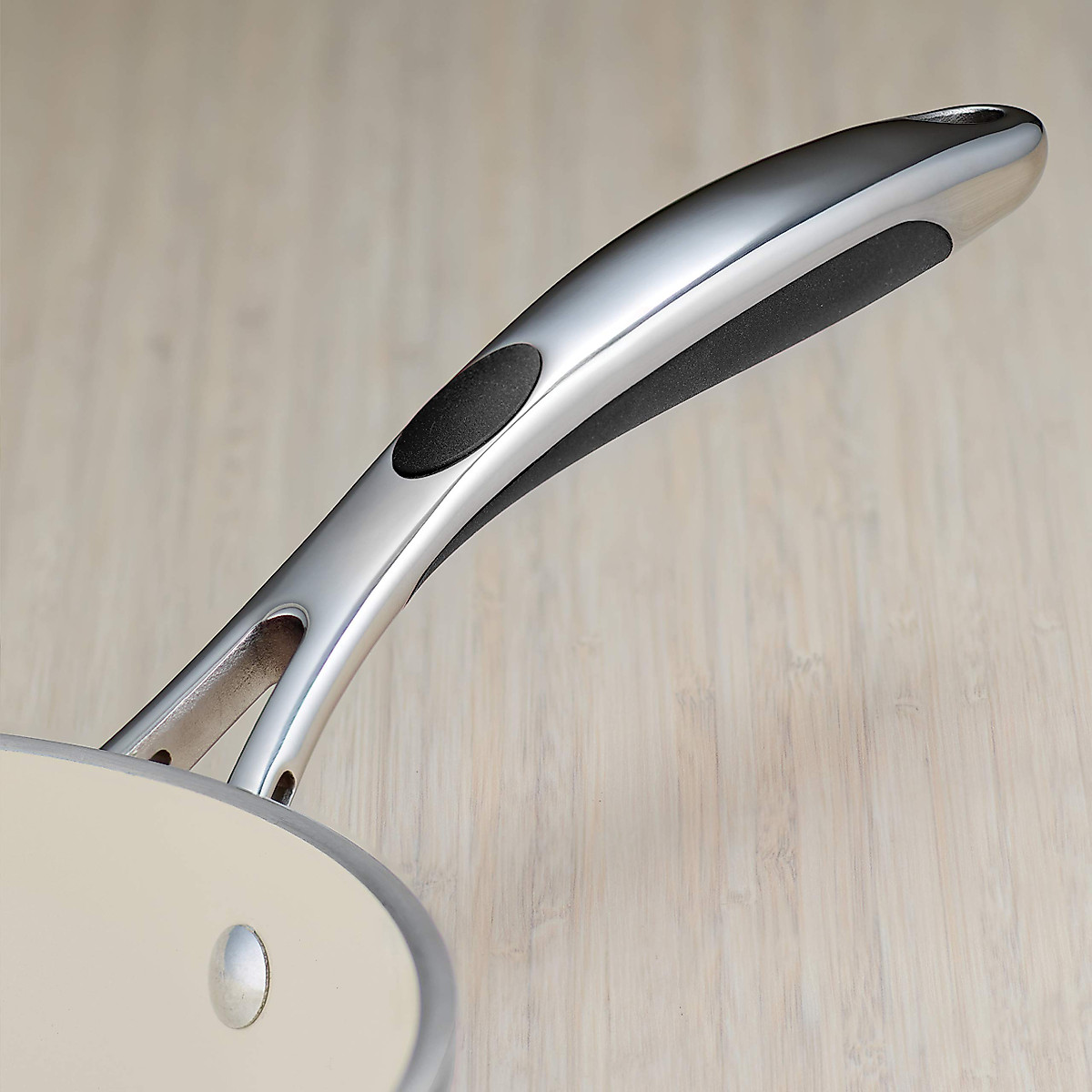 Tramontina Deluxe Fry Pan Aluminum 12-inch Metallic Black, 80110/020DS