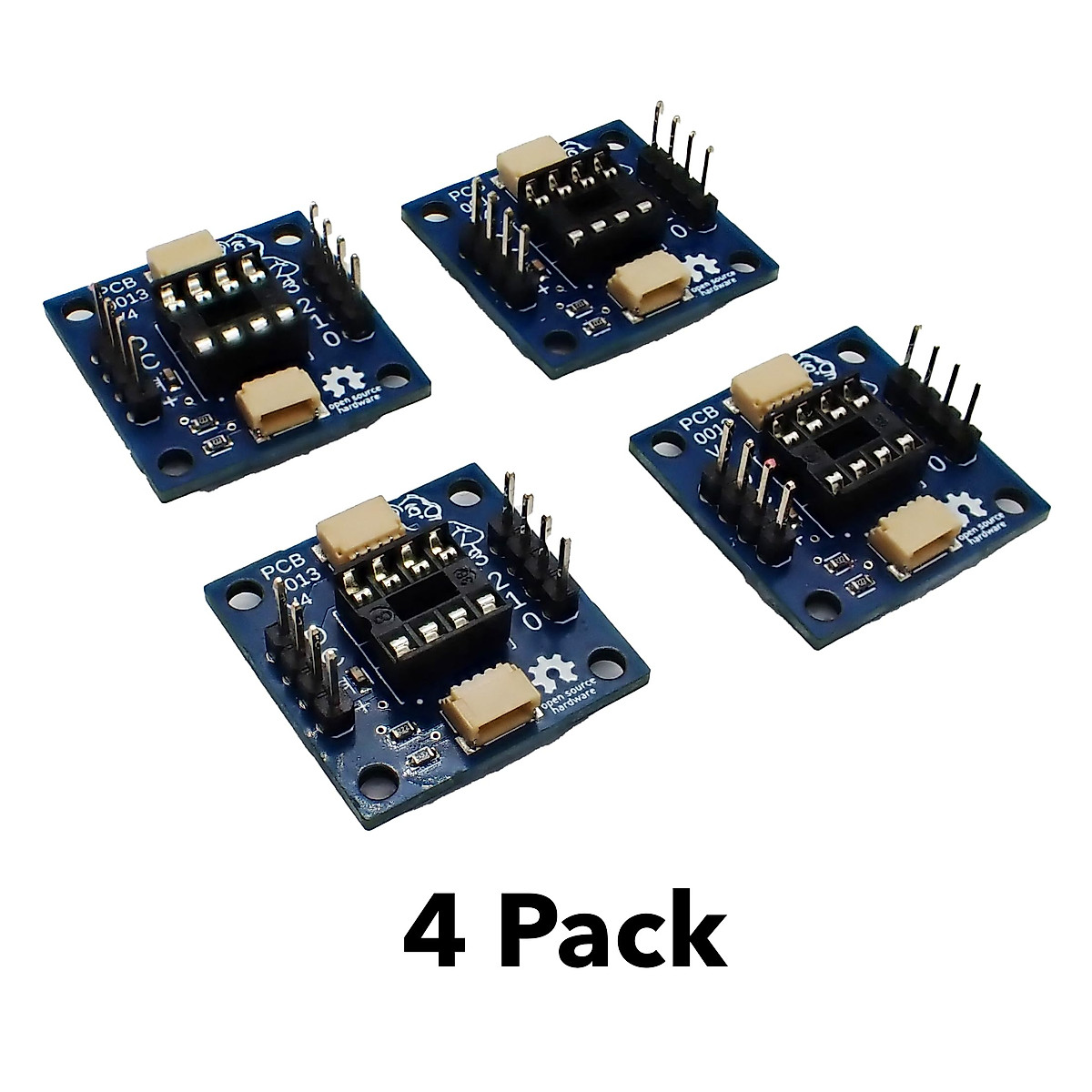 Qwiic Adapter Breakout Board for Serial Wombat 4B Chip PCB_0013 Board 4-Pack