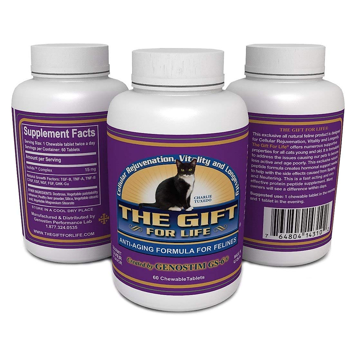 The Gift for Life Feline: Prrr-fect Wellness - Your Pet's Fountain of Youth!