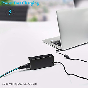 65W 45W Laptop Charger for Dell Inspiron, Latitude & XPS Models - Round 7.4mm & 4.5mm Connectors Chargers for Dell inspiron 13 14 15 17 3000 5000 7000 Series Power Adapter