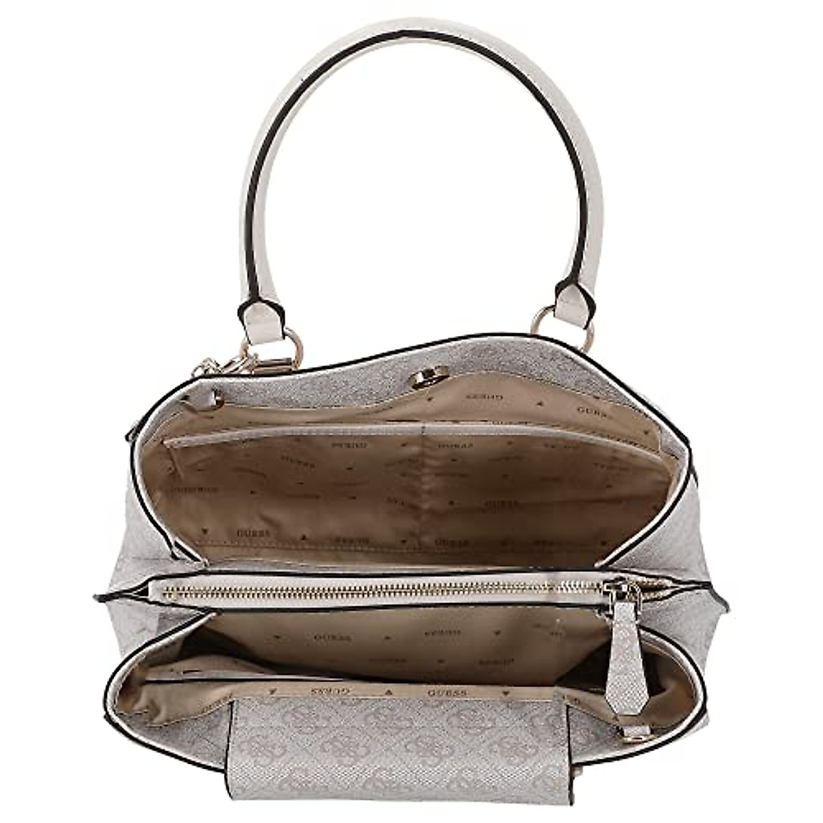 GUESS Noelle Girlfriend Satchel, Dove Logo