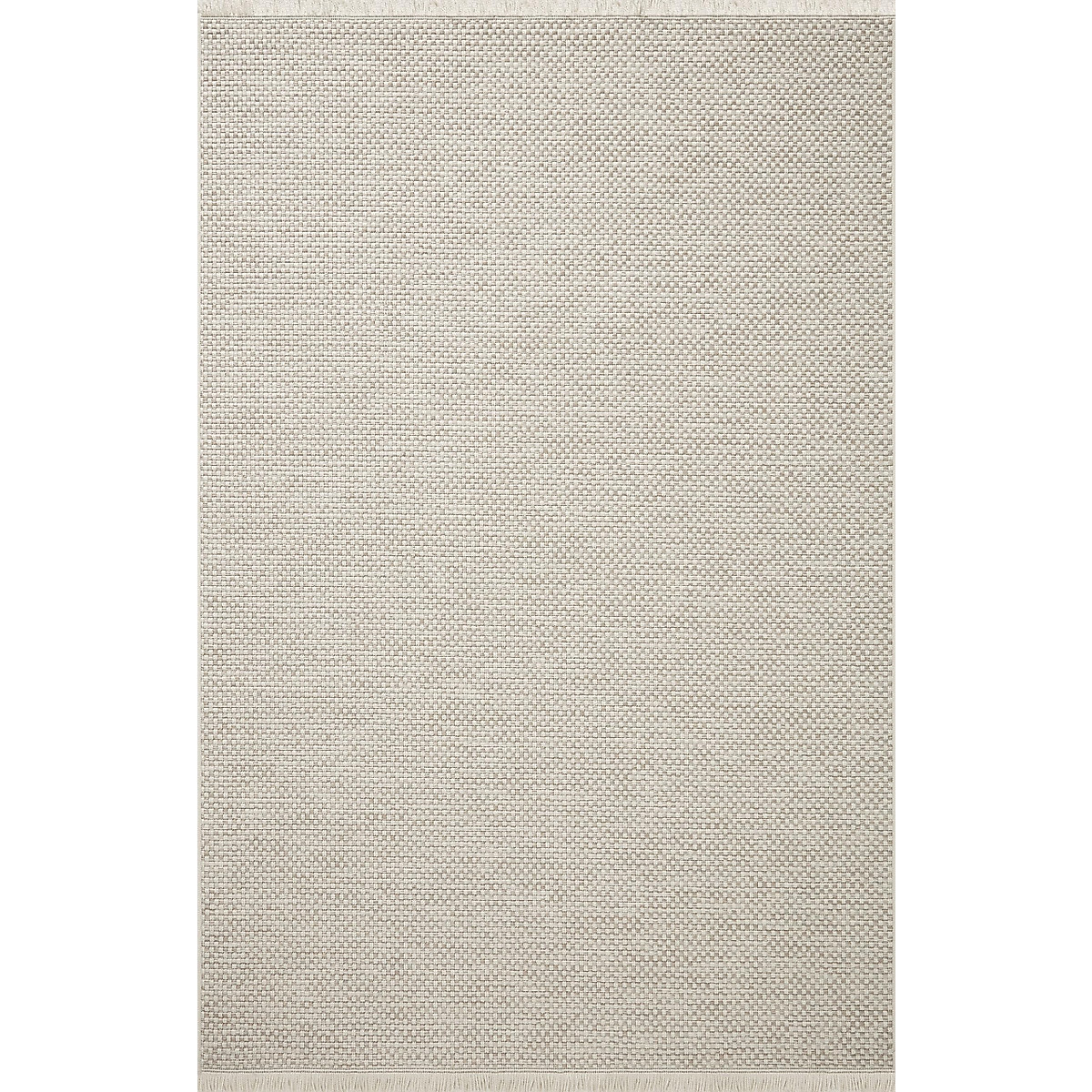 Loloi Amber Lewis x Loloi Malibu Collection MAB-05 Tan / Dove, 8'-10" x 12'-2", Indoor/Outdoor, Area Rug