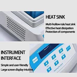 VEXIGO Portable Gel Heating Machine, 12X5ml PRP PPP Gel Maker Heater Plasma Bio-Filler Gel Making Instrument with Digital Display