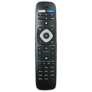Replacement Remote Control Fit for Philips Smart TV URMT41JHG006