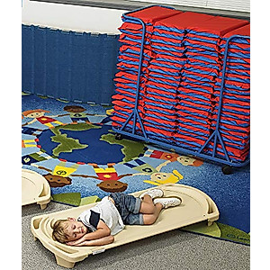 Children’s Factory, Angeles Universal Cart, AFB7930, Mobile Nap Mats & Soft Play Equipment Storage, Daycare, Preschool, Nursery or Classroom Organizer