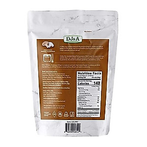 DJ&A Shiitake Mushroom Crisps - Lightly Cooked and Seasoned 10.28 Ounce (10.58 Ounce)