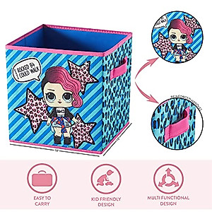 Idea Nuova LOL Surprise Set of 2 Durable Storage Cubes with Handles
