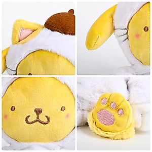 Plush Toy Cinnamoroll Little Twin Stars My Melody As Cat Plush Toy Cute Soft Stuffed Animals Girls Toys for Children Pompompurin