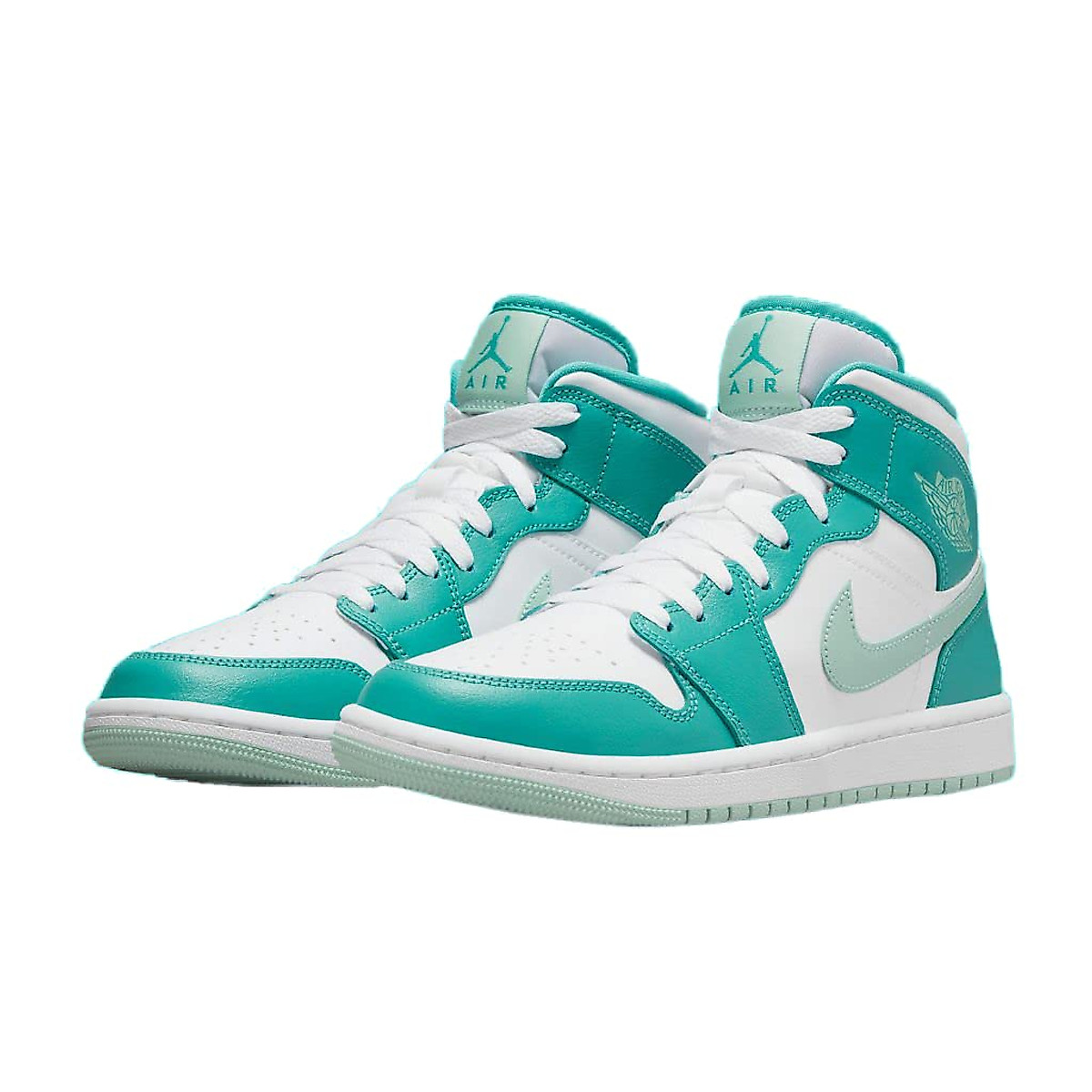 Jordan Womens WMNS Air Jordan 1 Mid DV2229 300 Washed Teal - Size 11W