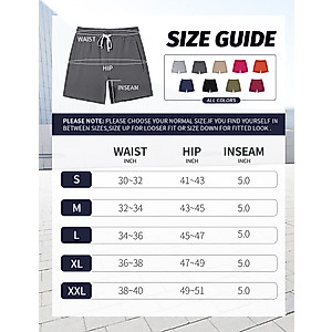 Pioneer Camp Sweat Shorts for Men 5 Inch Inseam Shorts Athletic Gym Workout Casual Cotton Shorts for Running Pajama Lounge Summer Shorts(Khaki,XL)