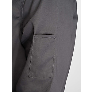 Dickies mens Unlined Eisenhower Jacket work utility outerwear, Charcoal, Large US