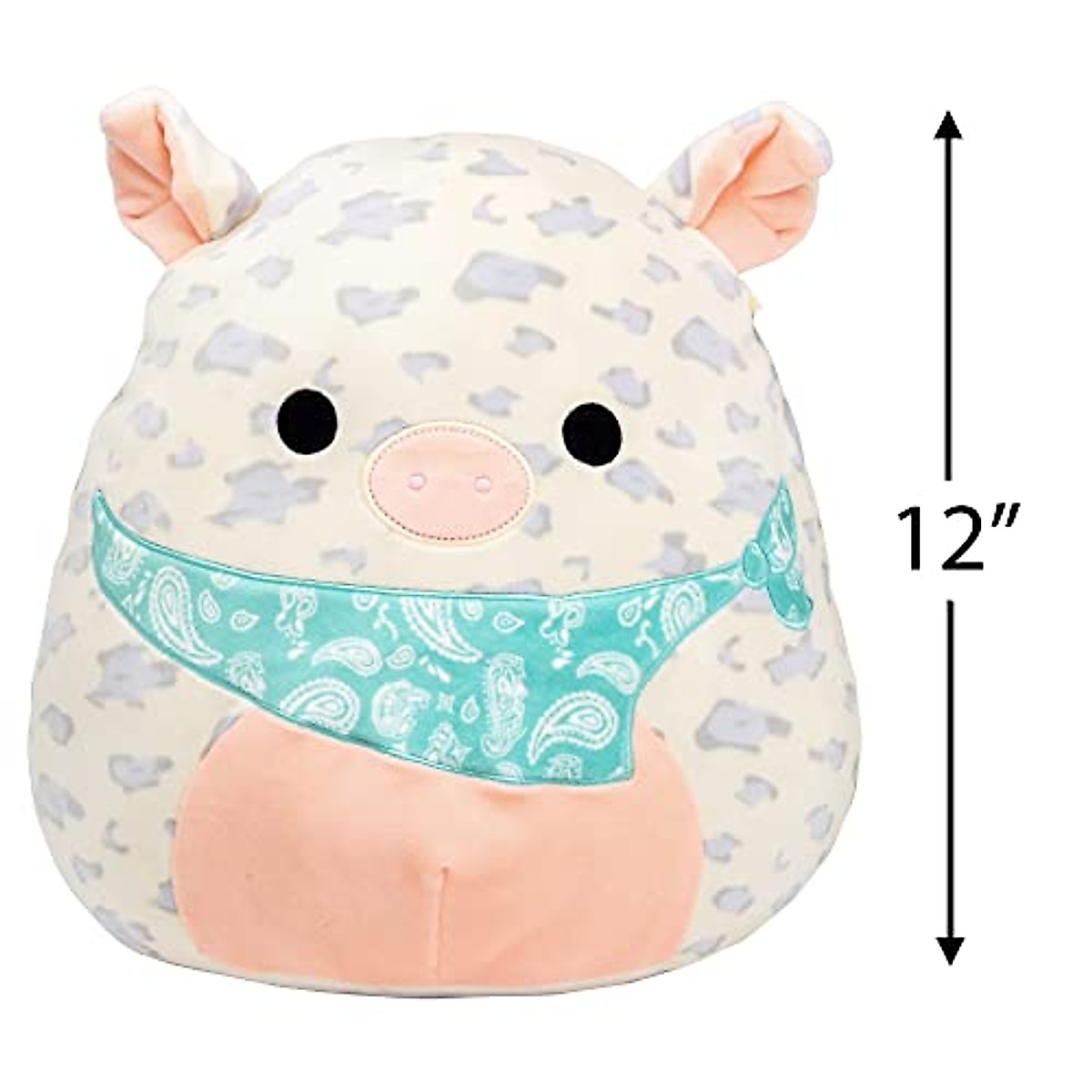 Squishmallow 12" Rosie The Pig - Officially Licensed Kellytoy Plush - Collectible Soft & Squishy Piggy Stuffed Animal Toy - Add to Your Squad - Gift for Kids, Girls & Boys - 12 Inch