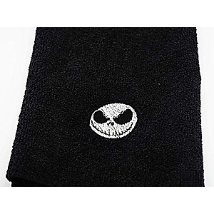 Plush and Absorbent Edgeless Hand Towels - Jack and Sally - Nightmare Before Christmas