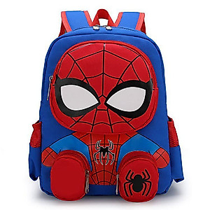 Joiuzacn 3d Cartoon Backpack For Boys 13 Inch Lightweight Waterproof Kids Backpacks Apply To Over 5 Years Old