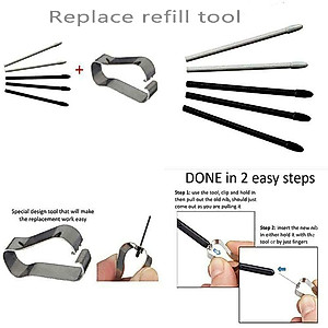 Galaxy Tab S7 FE S Pen Replacement for Samsung Galaxy Tab S7FE Stylus Pen,with Replacement Tips/Nibs(Green)