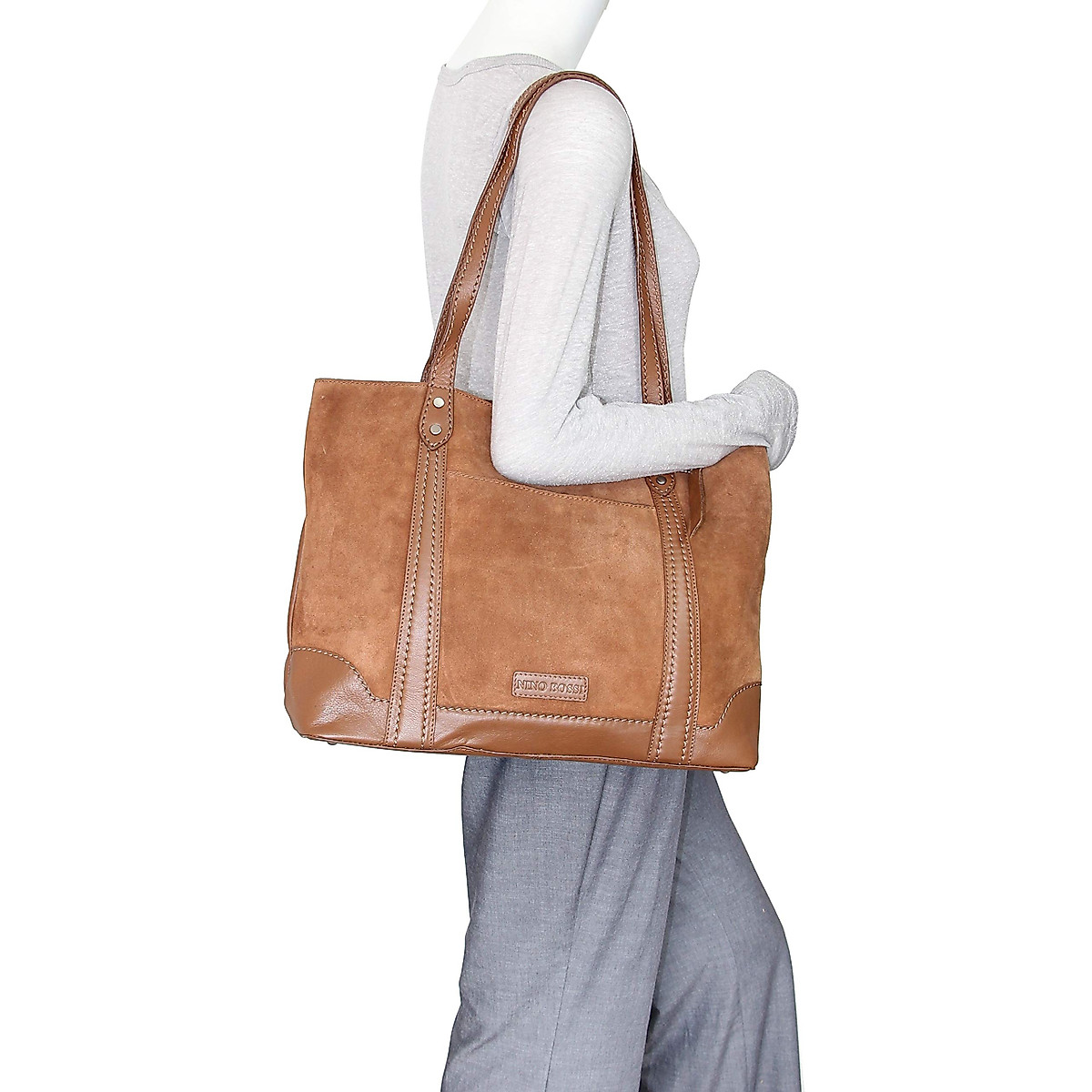 Tasty Leather Tote (Mustard)