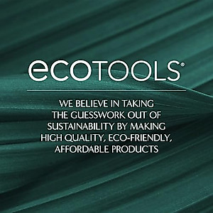 EcoTools Gentle Bath + Shower Gloves, Exfoliating Gloves Remove Dead Skin & Cleanse The Whole Body, Bath Gloves Infused with Avocado Oil to Scrub & Hydrate, Cruelty Free, 1 Pair (2 Gloves)