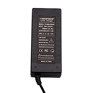 42V Charger DC 5.5 Round Port Output 2A Compatible with Meepo Wheel Turboant X7 36V AE Board