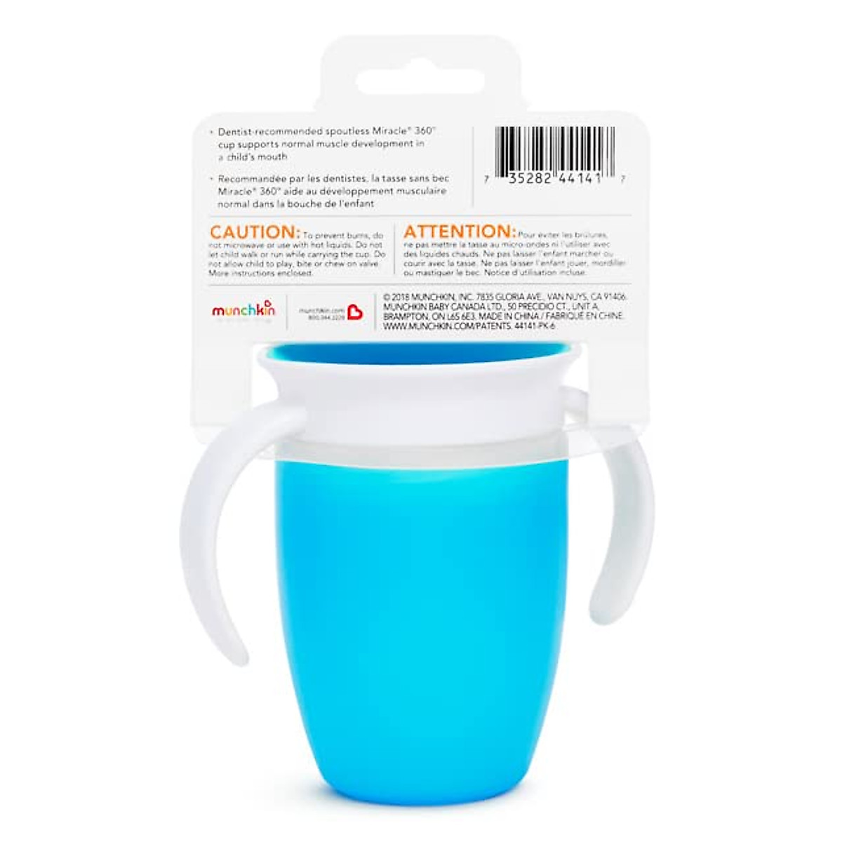 Munchkin Miracle 360 Trainer Cup (Blue/Blue)
