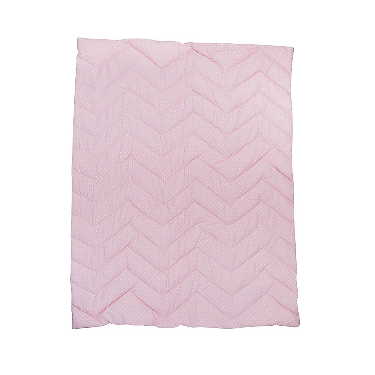 Trend Lab Cotton Candy 3 Piece Crib Bedding Set, Can Be Used As A Blanket Or A Playmat for Tummy Time, Includes Quilt, Fitted Crib Sheet and Skirt