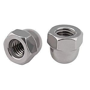 FullerKreg 1/4"-20 Acorn Cap Nuts,18-8 Stainless Steel, Quantity 30