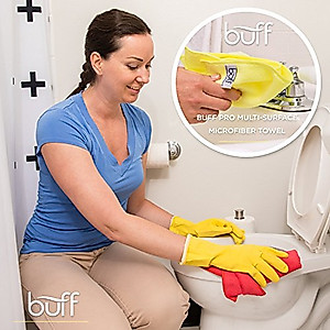 16" x 16" MW Pro Multi Surface Microfiber Towels (Blue, Green, Red, Yellow)