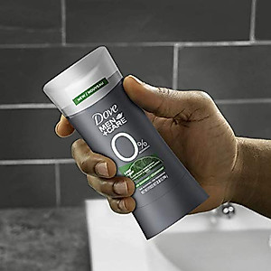 DOVE MEN + CARE Deodorant Stick for Aluminum free deodorant Lime+Sage Naturally Derived Plant Based Moisturizer, 2.6 Ounce (Pack of 4)