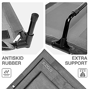 suddus Elevated Dog Beds Waterproof Outdoor, Portable Raised Dog Bed, Dog Bed Off The Floor, Dog Bed Easy Clean Indoor or Outdoor Use, Multiple Sizes