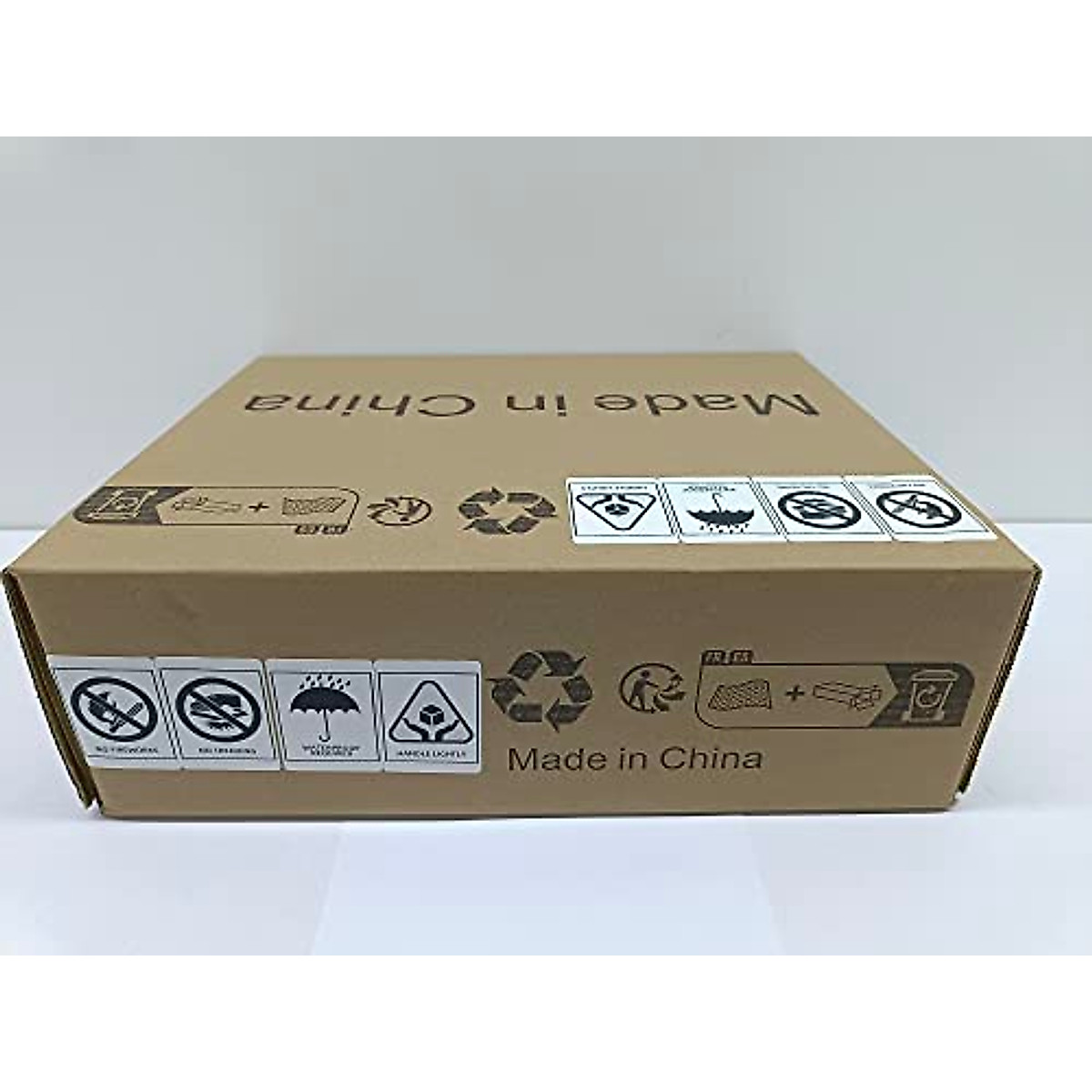 KASLANDI Coat Rack, Rotary Coat Rack Freestanding,FAS Grade Rubber Wood,Coat Rack Stand with 3 Shelves and 9 Hooks, Sturdy and Easy Assembly Wooden Coat Tree (Walnut)