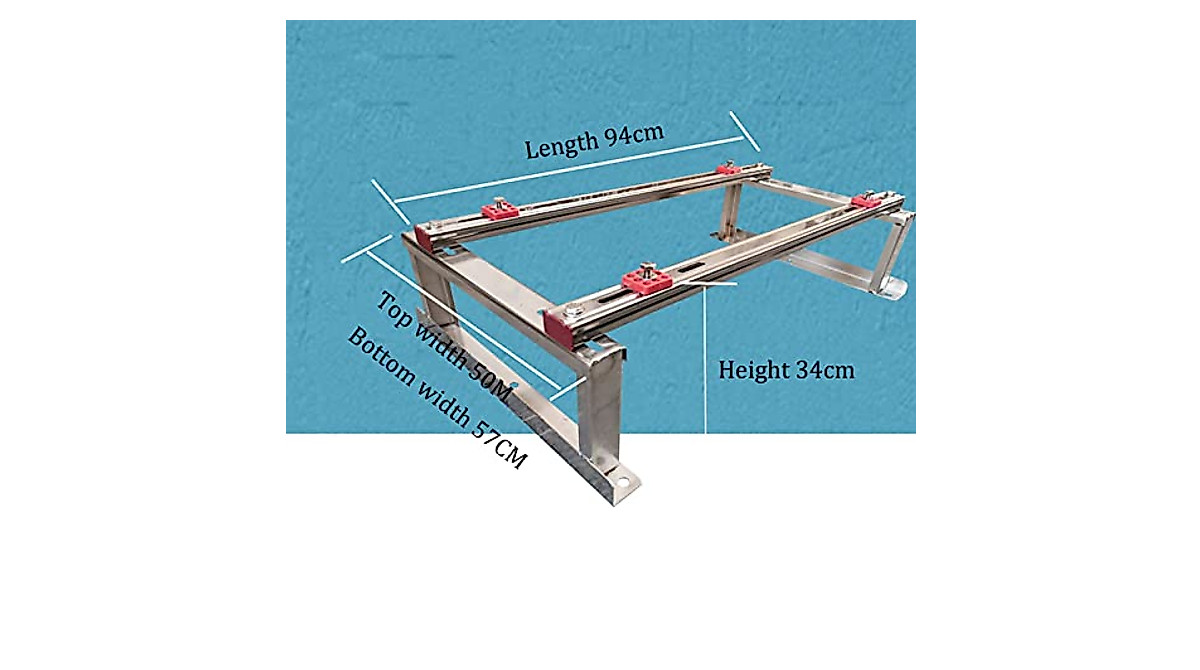 Heavy Duty Air Conditioner Support Bracket - Durable Stainless Steel Stand