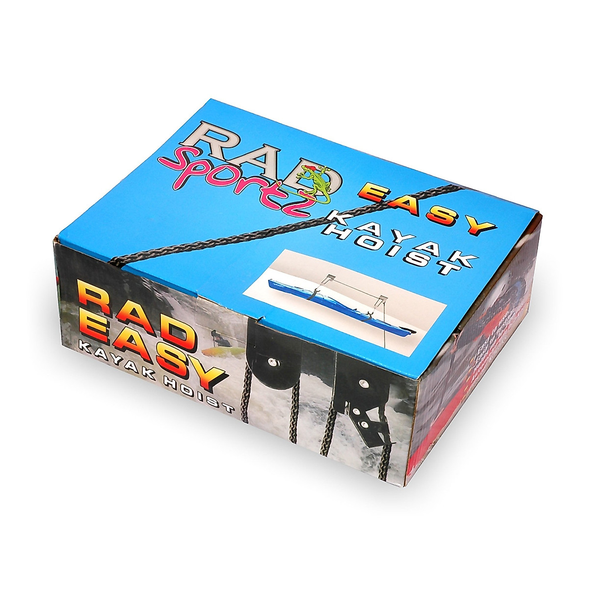 RAD Sportz Kayak Hoist Quality Garage Storage Canoe Lift with 125 lb Capacity Even Works as Ladder Lift Premium Quality