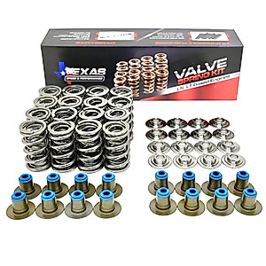 Texas Speed Stage 3 Turbo Cam 4.8 5.3 Cathedral LS TSP Camshaft for Boosted LR4 LY2 L20 LM7 L59 LS4 LY5 LMG LMF LH6 LC9 (Camshaft, Springs and Pushrods)