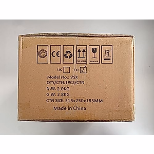 Anatole Electric Cheese Grater Shredder 250W Stainless Steel Automatic Vegetable Chopper Slicer Professional Salad Maker Food Processor Machine with 5 Blades for Home Kitchen BPA-Free 110V US-Plug