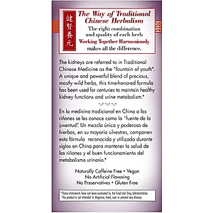 Bravo Tea Kidney Strong Herbal Tea Caffeine Free, 20 Tea Bags