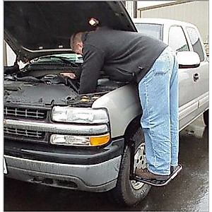 Heininger Hitchmate 4040 Black TireStep, 1 Pack