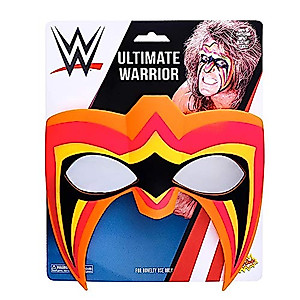 Sun-Staches Ultimate Warrior Sunglasses, WWE Costume Accessory, UV 400, One Size Fits Most