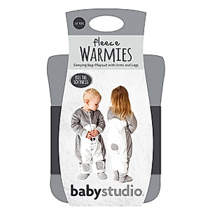 babystudio Premium Sleep Sack with Feet (POLAR BEAR, 0-6 Months) (Polar Bear, Medium (6-18M))