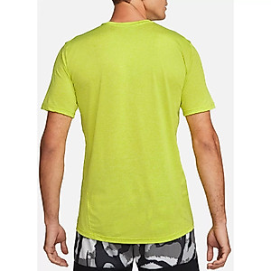Nike Men's Dri-FIT Utility Static Training Tee, High Voltage Green, XL Regular US