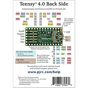 Teensy 4.0 (Without Pins)