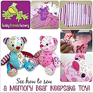 Funky Friends Factory Melody Memory Bear Sewing Pattern