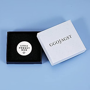 Inspirational Gifts for Women Men Little Pocket Hug Recovery Gifts Motivational Keychain from Depression Surgery Suicide Addiction Alcoholics Sobriety Presents for Cancer Survivor Warrior Fighter