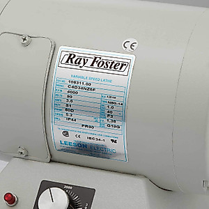 Ray Foster PR90 Dental Variable Speed Polishing Lathe, 1/3 HP, 300-4000 RPM for Hospital and Clinic,Made in USA
