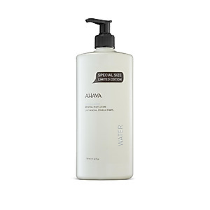 AHAVA Dead Sea Water Mineral Body Lotion - Daily Moisturizing & Hydrating Body Lotion with Osmoter, Exclusive blend of Dead Sea Minerals & Botanical Extracts, Original, 24 Fl.Oz (Packaging May Vary)