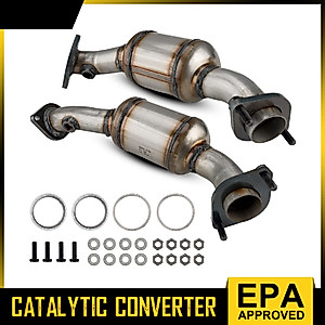 Prolenz Left/Right Side Catalytic Converter Fits for CTS 2.8L&3.6L 2005-2007,Catalytic Converters 16544, 16546