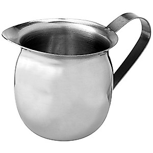 Winco BCS-5 Stainless Steel Bell Creamer, 5-Ounce