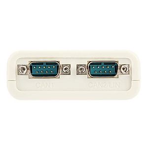 Dual-Channel USB to Can Compatible with Zlg,Single Channel Maximum Receiving is More Than 14000 Frames/Second,Supports Win98, Win200, Xp, Win7, Win8
