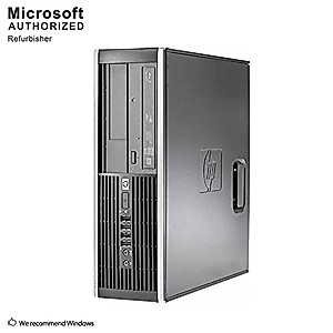 HP 8100 Desktop Computer Intel i5 3.2GHz Processor 8GB Memory 1TB HDD Genuine Windows 10 Professional (Renewed)