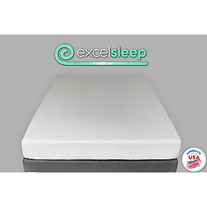 Excel Sleep American Made - 6" Gel Memory Foam Mattress, Medium-Firm Feel (48 x 75)