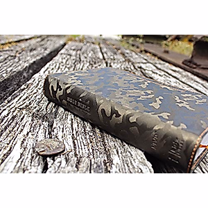 NIV, Boys' Bible, Leathersoft, Brown Camo, Comfort Print